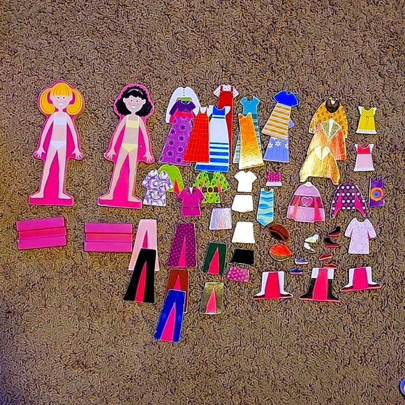 Melissa & Doug | Games | Melissa Doug Abby Emma Magnetic Wooden Dress ...
